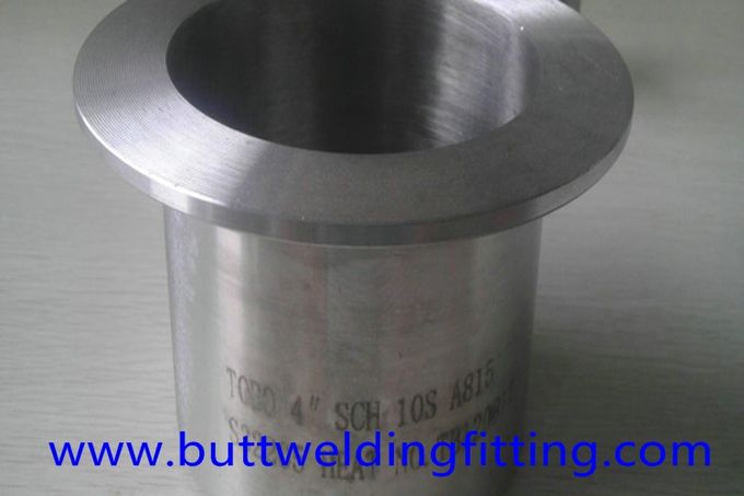Butt Weld Fittings 4'' SCH10S Stub End ASTM A815 UNS S32205 ANSI B16.9 1