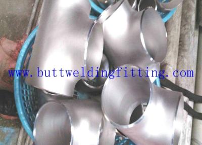 China Super Duplex UNS S32760 Reducing Tee ASTM A815 ASME B16.9 8 x 12 Inch SCH80S for sale