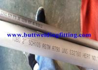 China Super Duplex Stainless Steel Seamless Pipe UNS S32750 Pickled Annealed 0.01-14mm for sale