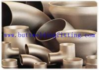 China CuNi 90/10 Copper Nickel 45 90 180 Degree Elbow Short Radius Butt Weld Fittings NPS 2 to 8 Inch 2mm 3.5mm for sale