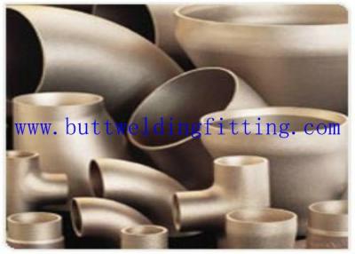 China CuNi 90/10 Copper Nickel 45 90 180 Degree Elbow Short Radius Butt Weld Fittings NPS 2 to 8 Inch 2mm 3.5mm for sale