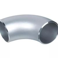 China Butt Welded Stainless Steel STD Elbow 90 Degree Seamless Alloy Steel Pipe Fittings Size 1/4 to 24 Inch for sale