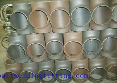China UNS S31803 Duplex Stainless Steel Equal Tee ASTM A815 1/2-48 Inch Seamless Welded for sale