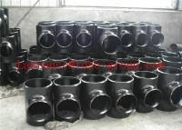 China ASTM A694 F48 Barred Equal Tee 8 Inch SCH80 Butt Weld Fitting ANSI B16.9 for sale