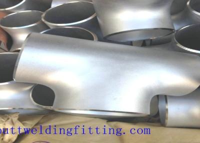 China UNS S32750 S32760 Duplex Stainless Steel Butt Weld Tee 1/2-72 Inch Hot Forming for sale