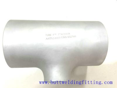 China ASME B16.9 Stainless Steel Buttweld Tee 1/2-48 Inch Sch5S-XXS Pipe Fitting for sale