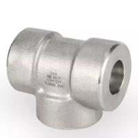 China ASME B16.11 3000LB 6000LB Stainless Steel 304 316 Socket Weld Tee 1/8-4 Inch for sale
