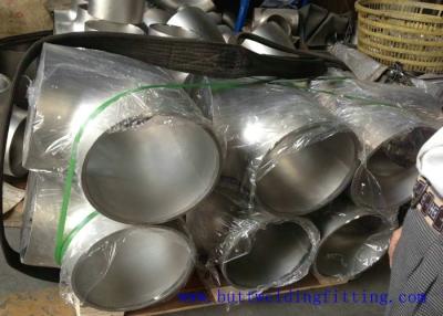 China 90 Degree Equal Stainless Steel Tee UNS S32750 S32760 Pipe Fitting 1/2-48 Inch for sale