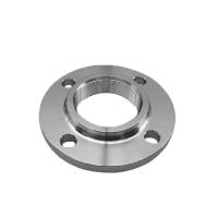 China Carbon Steel Forged Threaded Pipe Flange ANSI DIN Class 150 Galvanized for sale