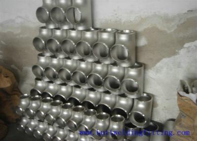 China 6 Inch Schedule 40 Stainless Steel Butt Weld Tee UNS S32760 Duplex A815 for sale