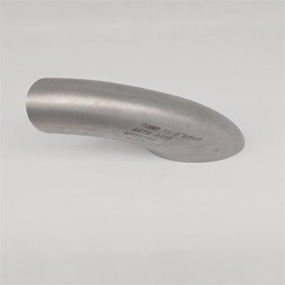 China ASTM A403 WPS31254 Stainless Steel 45 Degree Long Radius Elbow 5 Inch Schedule 10S Seamless for sale