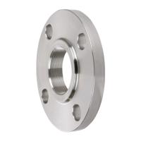 China 316 Stainless Steel Threaded Flange 1/2 Inch Pipe Size 3/4 Inch OD for sale