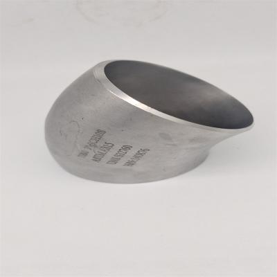 China ASME B16.9 45 Degree Long Radius Elbow ASTM A234 WPB Butt Weld Carbon Steel Pipe Fitting for sale