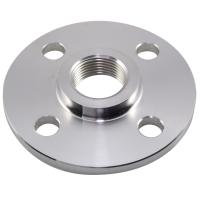 China Forged Carbon Steel TH Flange ANSI B16.5 ASTM A105 A350 Custom Size for sale