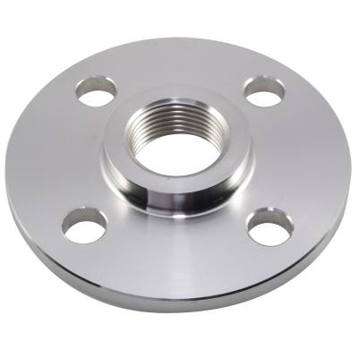 China Forged Carbon Steel TH Flange ANSI B16.5 ASTM A105 A350 Custom Size for sale