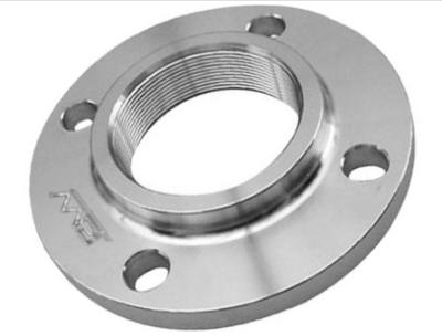 China ANSI DN6 Female Thread Stainless Steel Pipe Flanges Forged 150lb for sale