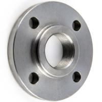 China Stainless Steel Threaded Flange Pipe Fitting 150LB 3000LB 6000LB Forged for sale