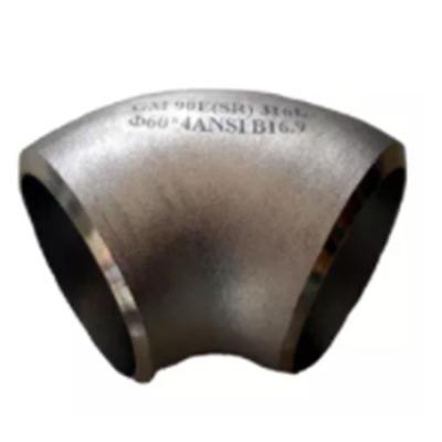China ASME B16.9 4 Inch 45 Degree Long Radius Elbow ASTM A234 WPB Butt Weld Pipe Fitting for sale