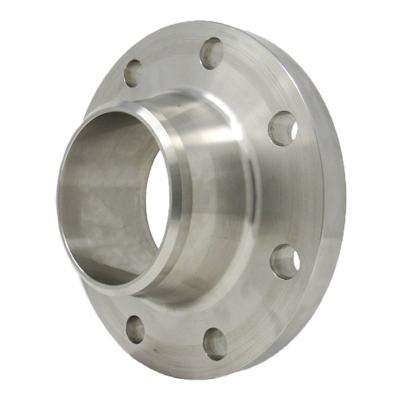 China Weld Neck Flange 316/316L Stainless Steel 4 Inch Class 150 Raised Face ANSI B16.5 for sale