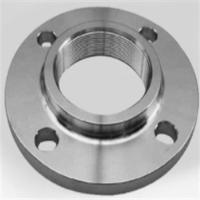 China 2 Inch TH Flange FF ASME B16.5 Class 150 RF Forged ASTM A105 N Carbon Steel for sale