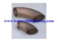 China Copper Nickel 90/10 Pipe Fittings 45 Degree Elbow ASTM B466 UNS C70600 DN20-500 for sale