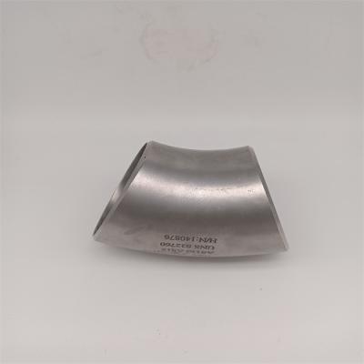 China ASME B16.9 Stainless Steel 45 Degree Long Radius Butt Weld Elbow DN15-DN1200 SCH5-SCH80 for sale