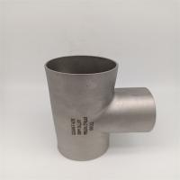 China Stainless Steel Tee Straight ASME B16.9 BW ASTM A234 WPB 1/2-6 Inch for sale