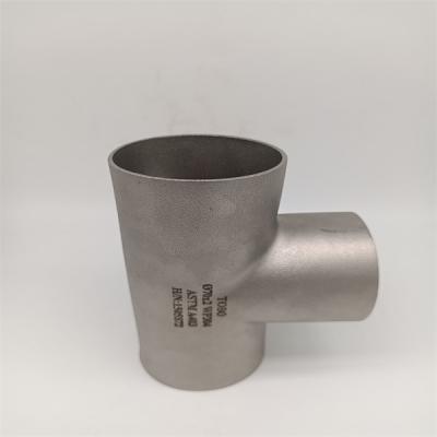 China Stainless Steel Tee Straight ASME B16.9 BW ASTM A234 WPB 1/2-6 Inch for sale
