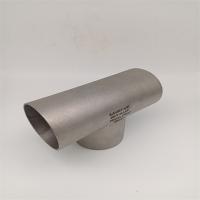China 3 in Polished Long Weld Tee 304 Stainless Steel Sanitary Butt Weld Fitting for sale