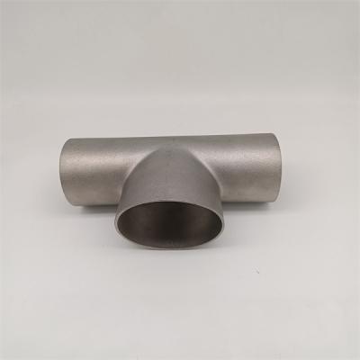 China ASTM A403 TP316 Stainless Steel Equal Tee 2 Inch for Oil and Gas Pipeline for sale
