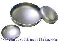China WP347 Stainless Steel Pipe Cap Buttweld Fittings ASME B16.9 Size 1/2 to 68 Inch for sale