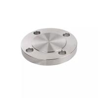 China 3/4 Inch CL300 LB ASME B16.5 ASTM A350 LF1 Steel CNC Machining Double Blind Flange for sale
