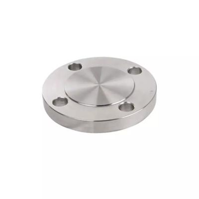 China 3/4 Inch CL300 LB ASME B16.5 ASTM A350 LF1 Steel CNC Machining Double Blind Flange for sale