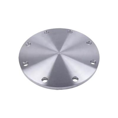 China 6 Inch ASTM A350 LF1 Carbon Steel Blind Flange CL600 LB ASME B16.5 MFM CNC Machined for sale