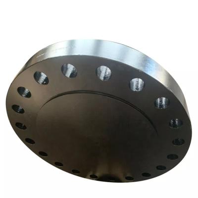 China 12 Inch ASTM A350 LF1 Carbon Steel Blind Flange Class 400 LB Flat Face ASME B16.5 for sale