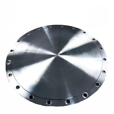 China ASME B16.5 Class 400 Blind Flange 1 inch ASTM A350 LF1 Carbon Steel Forged Pipe Fitting for sale