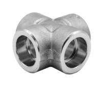 China ASME B16.9 Stainless Steel 304 Socket Weld Cross Fitting for Oil Water for sale