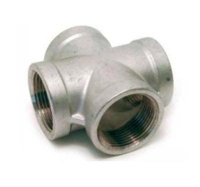 China Socket Weld Unequal Cross 1 Inch Class 3000 Forged Fittings for Oil Water for sale