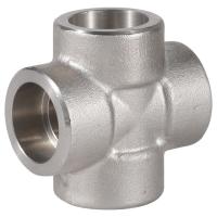 China Socket Weld Unequal Cross 2 Inch Class 6000 Forged Fittings for Oil Water for sale