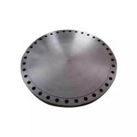 China ASME B16.5 Forged Blind Flange ASTM A350 LF1 6 Inch Class 2500 FF Carbon Steel Pipe Fitting for sale