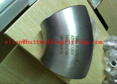China Duplex Stainless Steel Elbow 1/2-48 Inch ANSI B16.9 Seamless 2507 32750 Pipe Fitting for sale