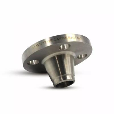 China 1/2 Inch WN Stainless Steel Flange ASTM A694 F52 FF ASME B16.5 Pipe Fitting 52 KSI Yield for sale