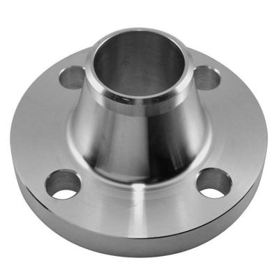 China 316L Stainless Steel Class 150 RF Weld Neck Flange 1 inch ANSI B16.5 for sale