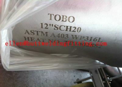 China ASTM A403 Seamless Stainless Steel 90 Degree Elbow DN15-DN1200 Sch5-Sch160 for sale