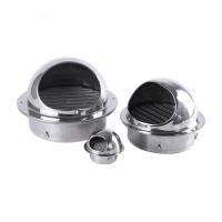China Stainless Steel Round Kitchen Wall Exhaust Waterproof Ventilation Mushroom Pipe Air Vent Cap Cover 4 Inch for sale
