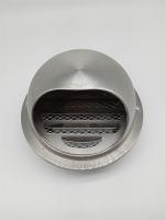 China Stainless Steel 304 Air Vent Exhaust Grille Wall Ceiling Ducting Cover Outlet 100mm 150mm for sale