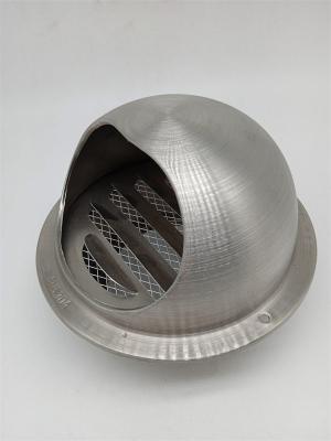China Stainless Steel 304 Round Air Vent Cap Wall Kitchen Vent Cover 60mm to 300mm for sale