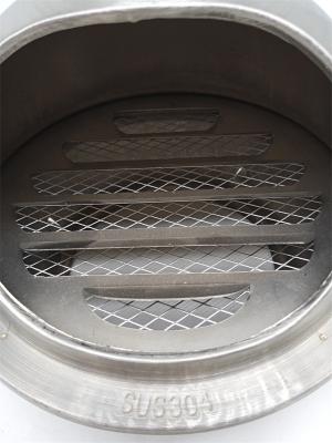 China Air Vent Cap Wall Vent 304 Ss Round External Extractor Exhaust Covers for sale