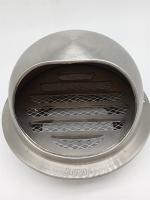 China Air Vent Cap Wall Vent Round External Extractor Exhaust Covers 304 Ss for sale