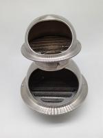 China Stainless Steel 304 Round Air Vent Cap Wall Kitchen Vent Cover 60mm to 300mm for sale